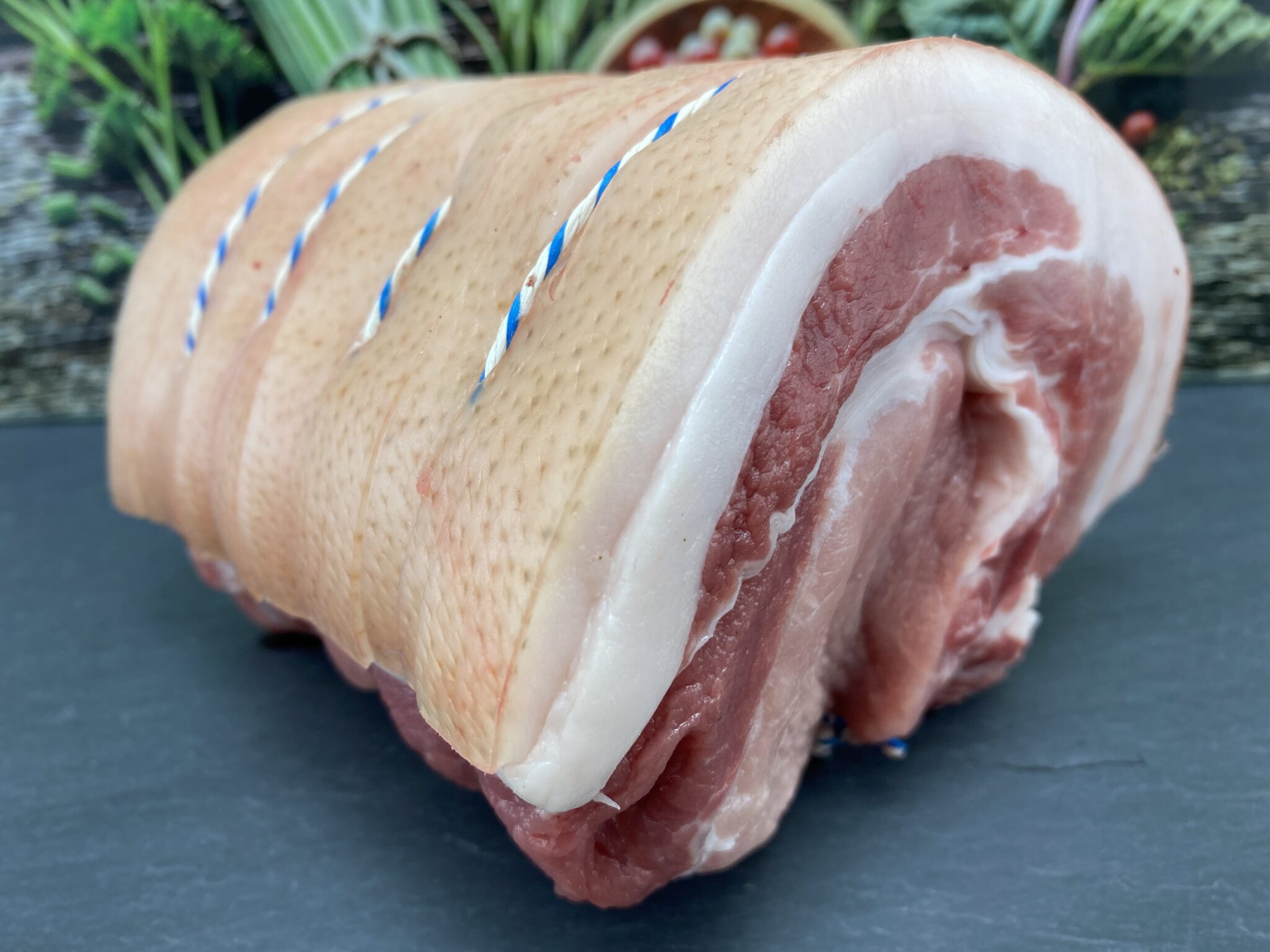 Boneless & Rolled Loin of Pork - Nicholsons Butchers T:01282 617557