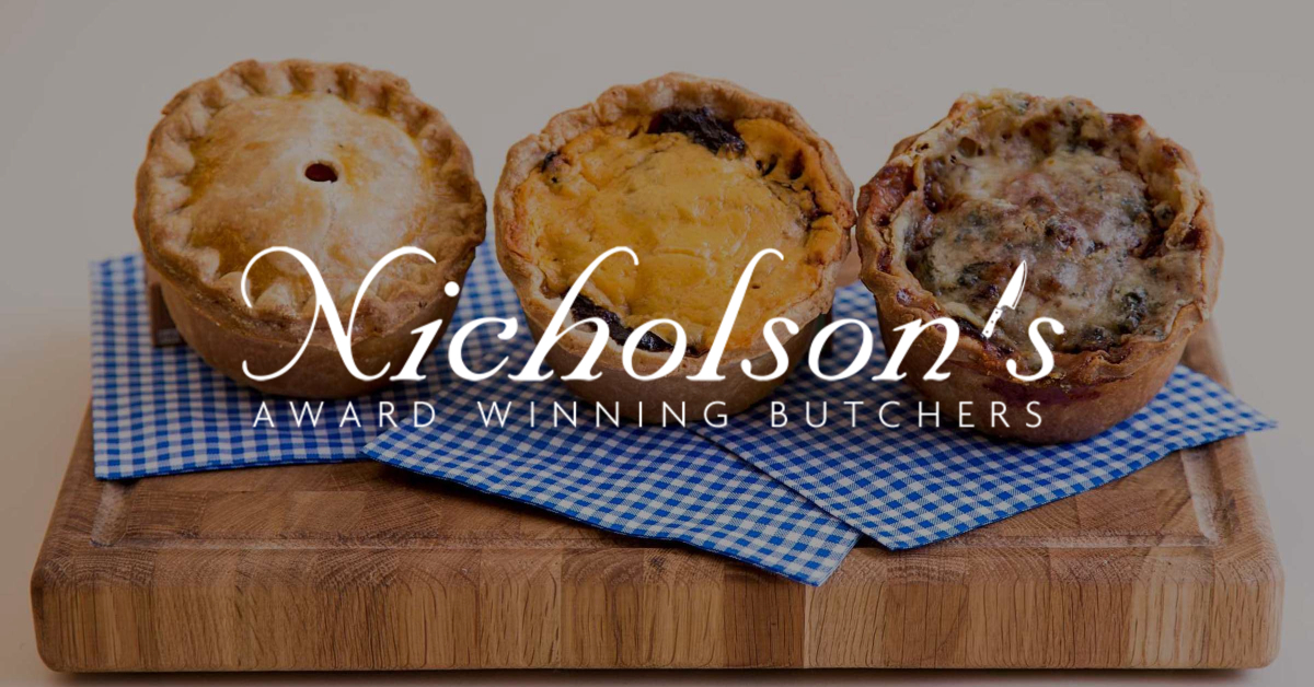 Homemade Pies - Nicholsons Butchers T:01282 617557